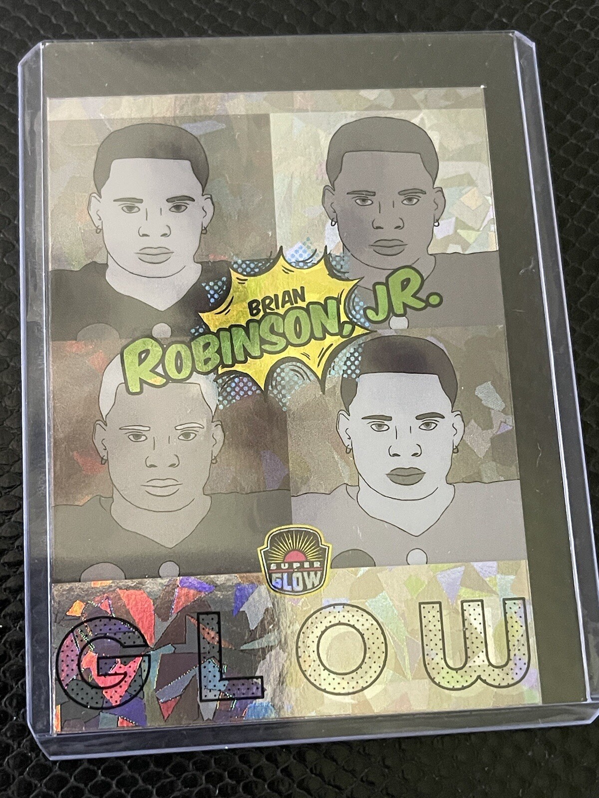 Brian Robinson Jr Glow 1/1 Super Glow 2021 SSSP Mirror Cracked Ice | eBay