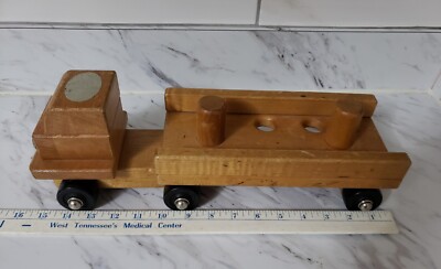 Vintage Community Playthings Wooden Truck and Trailer TOY RIFTON NY | eBay