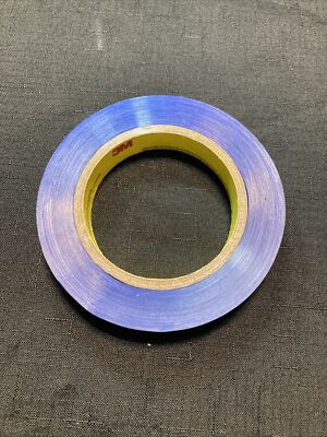3M 8902 Blue Polyester Tape - 3/4 in Width x 72 yd Length High ...