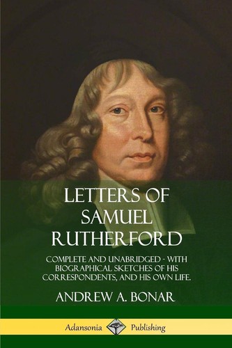 Samuel Rutherford (u. a.) | Letters of Samuel Rutherford | Taschenbuch ...