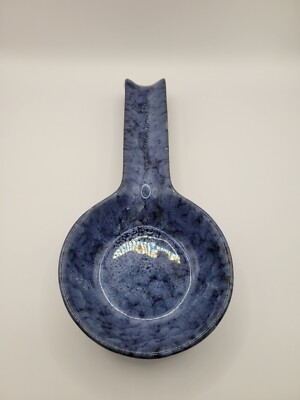 Ceramic Blue Spoon Rest | eBay