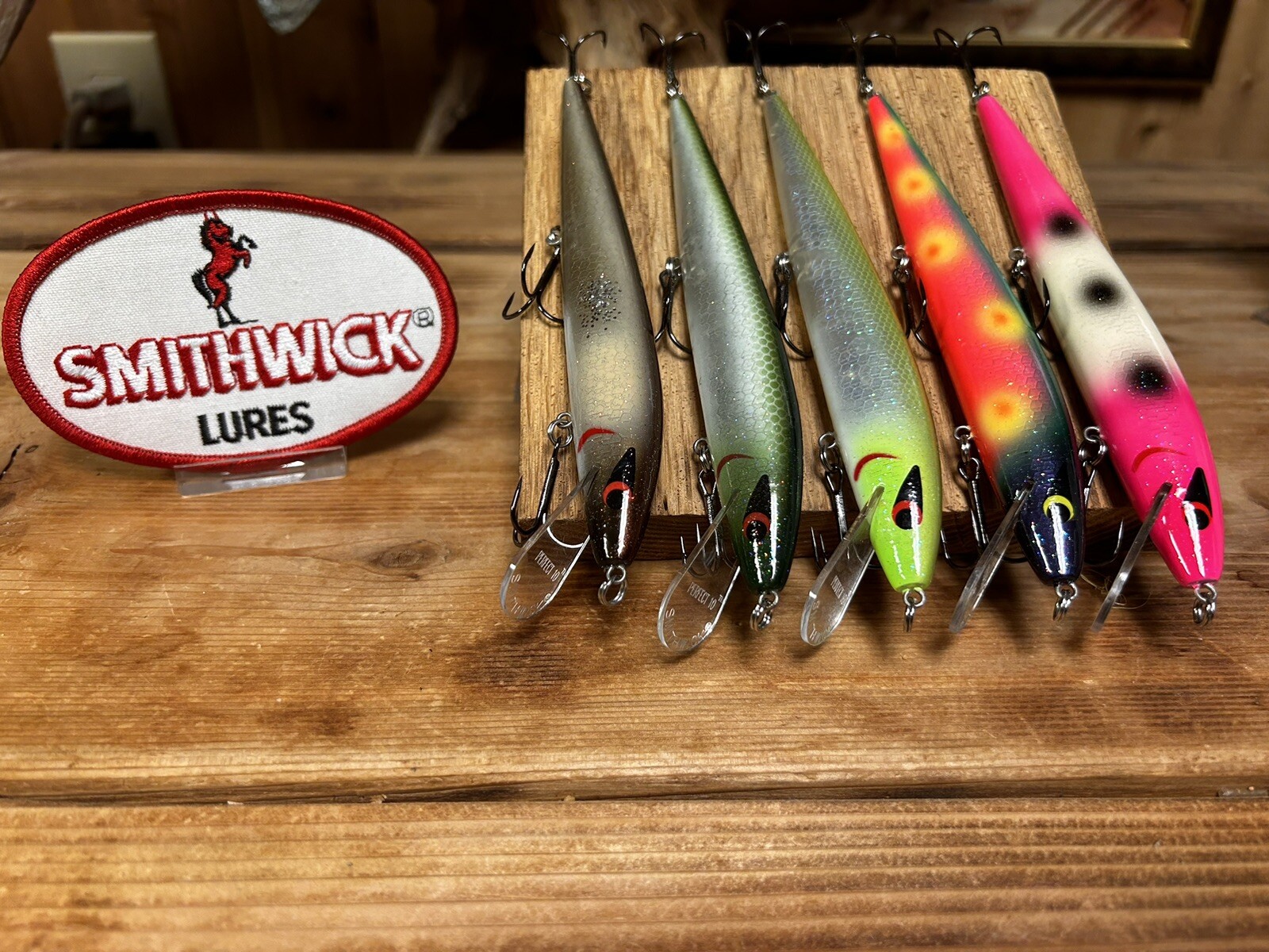 Vintage Smithwick 5 Rattlin Rogue’s 5-1/2” Perfect 10 Walleye Bass ...