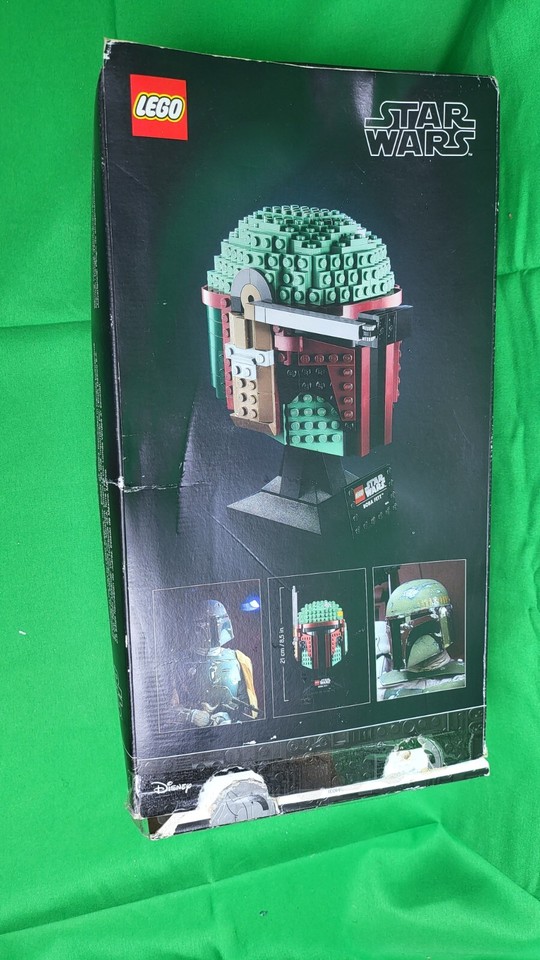 LEGO 75277 Boba Fett Helmet with Box & Instructions, Disney Star Wars ...