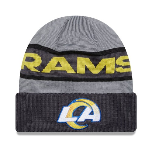 New Era NFL Sideline TECH KNIT Bonnet - Los Angeles Rams | eBay