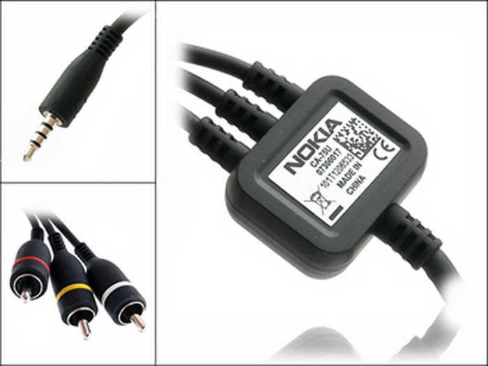 Genuine Nokia CA-75U TV Out Connectivity Cable for C6-01 C7-00 E6-01 E6 ...