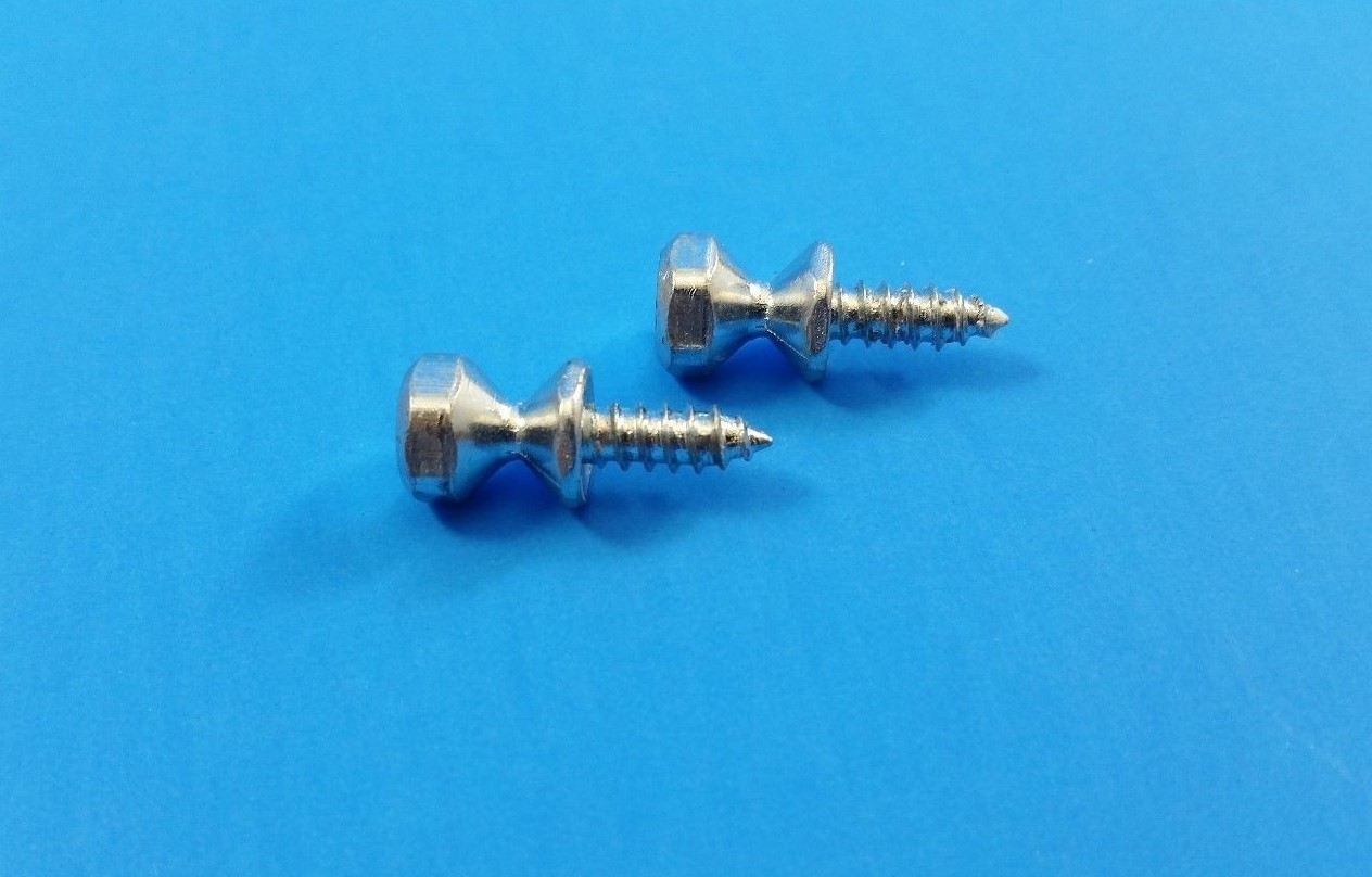 218755504 Frigidaire Refrigerator Door Handle Shoulder Screw Stud Set/2 ...