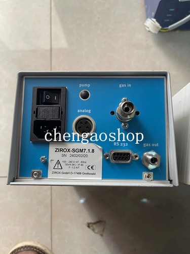 1PCS Used ZIROX-SGM7.1.8 ZIROX SGM4 analyzer by Fedex or DHL #N9582 YF | eBay