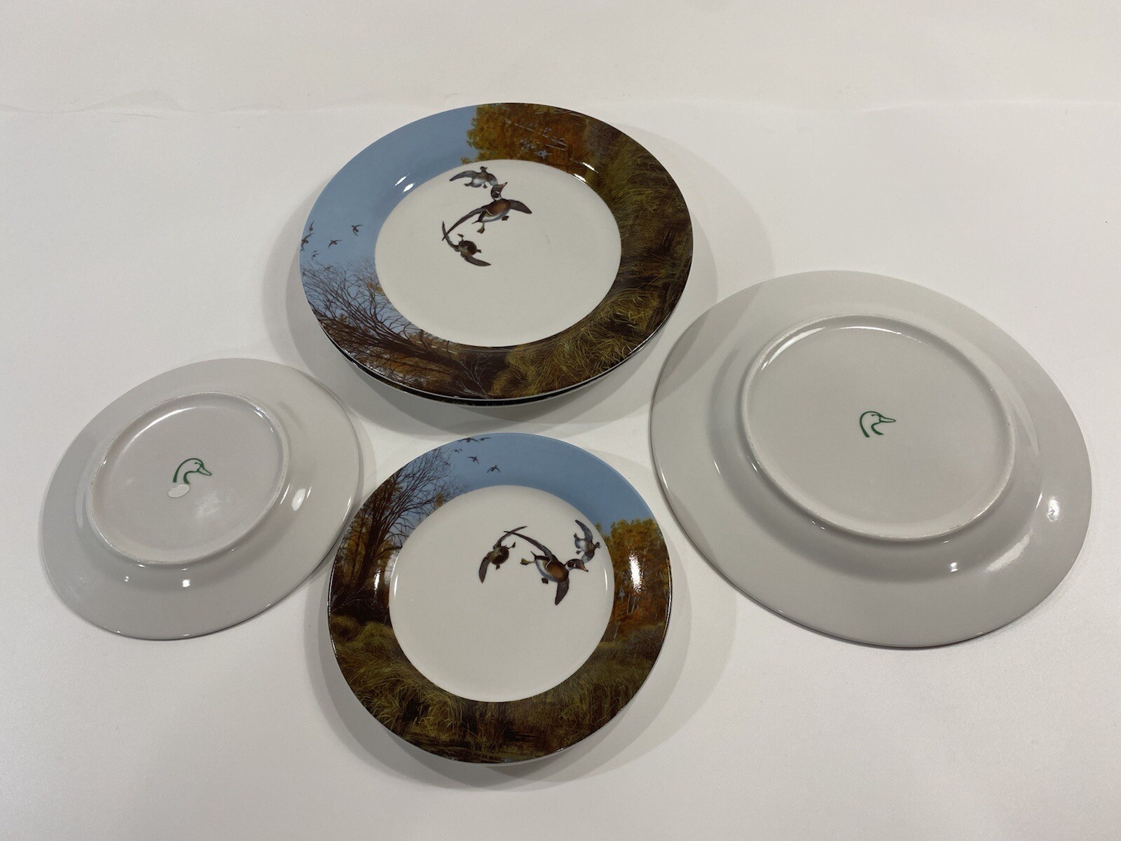 Rare Ducks Unlimited Dinner Set of 5, Dishes, Dish Set, Collection ...