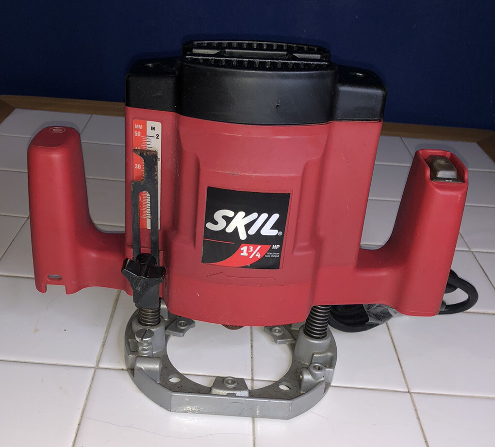 Skil 1823 8.5A 25,000 RPM 1 3/4 HP Plunge Router Pre-owned & Tested | eBay