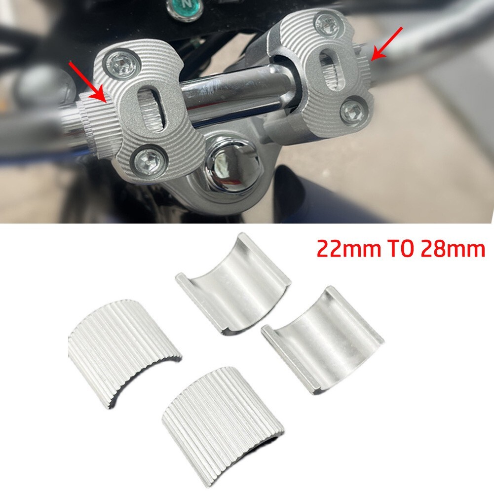 Spacers Conversion Shims 7/8" Handlebar Motorcycle Motorcycle ...
