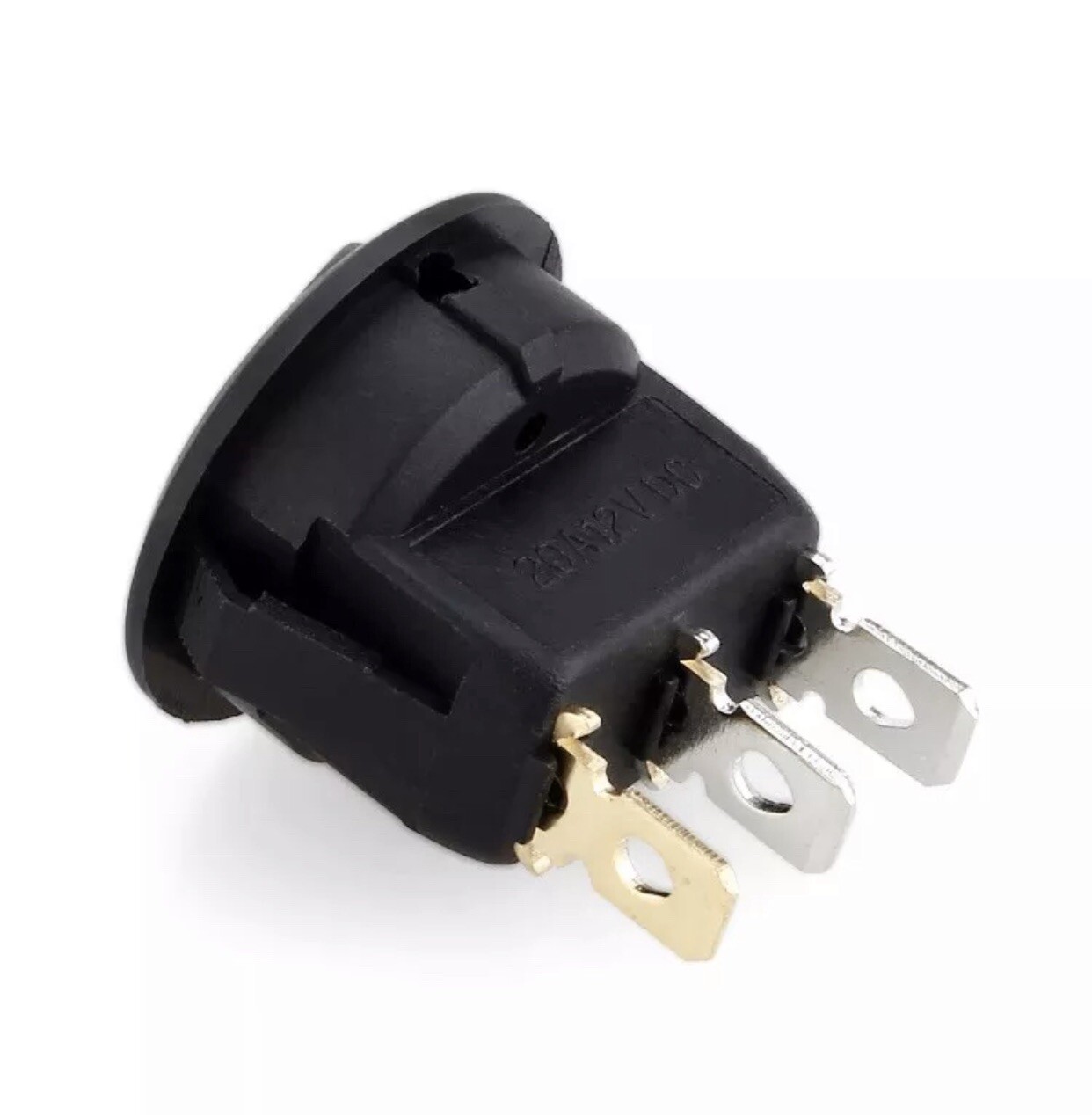 CamperVan 12v On/Off Rocker Switch Blue LED Motorhome Boat Caravan ...