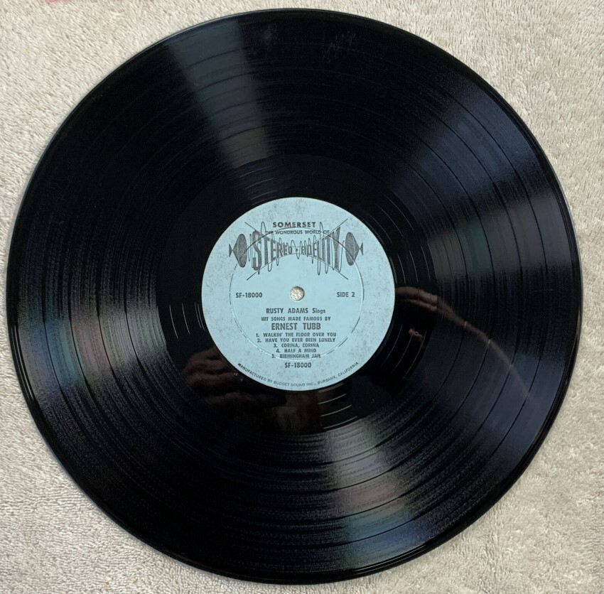 GEORGE MCCORMICK/RUSTY ADAMS Country & Western Hits 1962 Vinyl LP ...