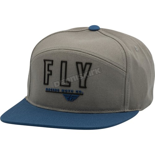 Fly Racing Light Grey/Blue Skyline Hat - 351-0027 | eBay