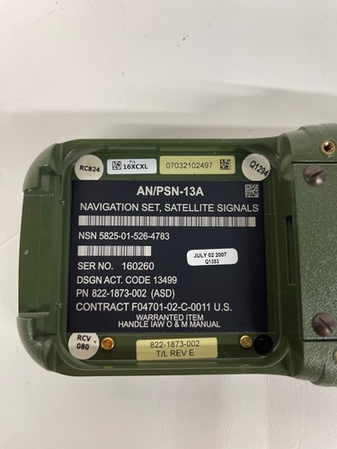 NEW ROCKWELL COLLINS DAGR GPS AN/PSN-13A NAVIGATION SET, SATELLITE ...