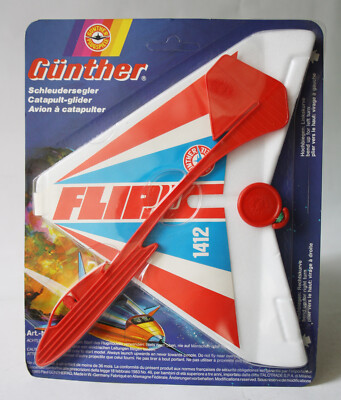 RARE VINTAGE 80'S GUNTHER FLIP 1412 FREEFLIGHT PLANE W. GERMANY NEW ...