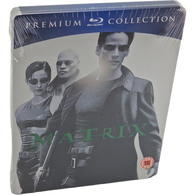 Matrix Blu-Ray Steelbook Premium Collection Keanu Reeves 2012 Region ...