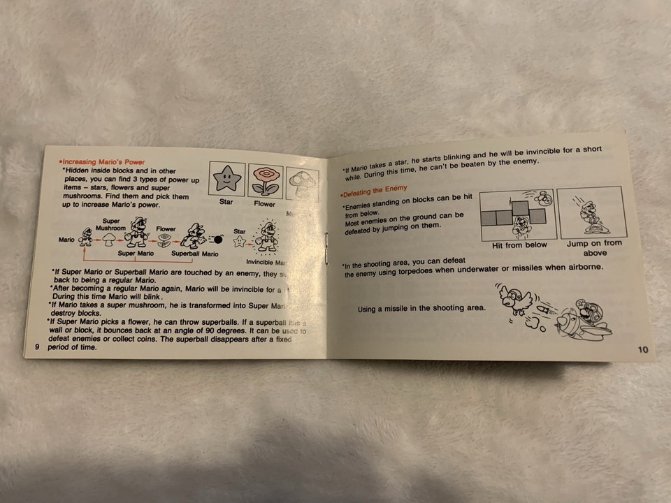 Super Mario Land 1 Nintendo Gameboy Game Boy Complete in Box CIB NICE ...