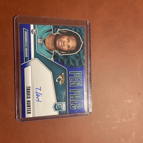 2025 Panini Donruss Elite Football Travis Hunter Pen Pals Auto Rookie ...