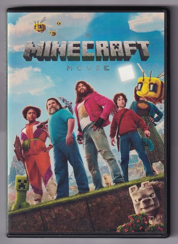 A Minecraft Movie DVD 2025 Jack Black, Jason Momoa | eBay