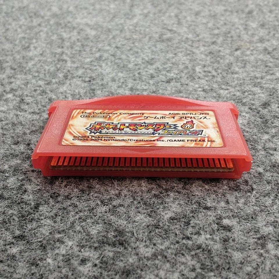 NINTENDO Pokemon Fire Red GBA/Pokemon Fire Red | eBay