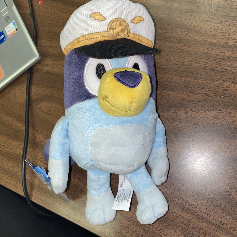 BLUEY Friends CAPTAIN BLUEY 8" Plush NWT | eBay