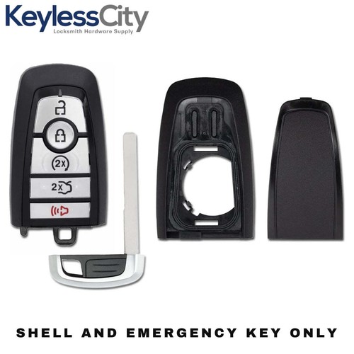 5-Button Smart Key SHELL Fits 2017-2022 Ford / PN: 164-R8149 / M3N ...