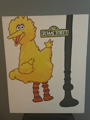 Big Bird From Sesame Street Painting | eBay
