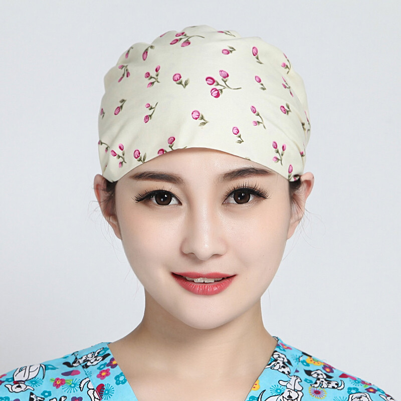 Medical Cap Doctor Surgical Hat Work Scrub Clean Nurse Head Cover ...