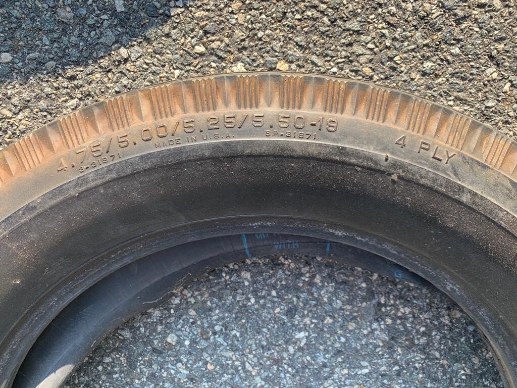 FORD MODEL A ALLSTATE TIRES 1927/ 1932 ORIGINAL FROM THE ERA NEVER USED ...