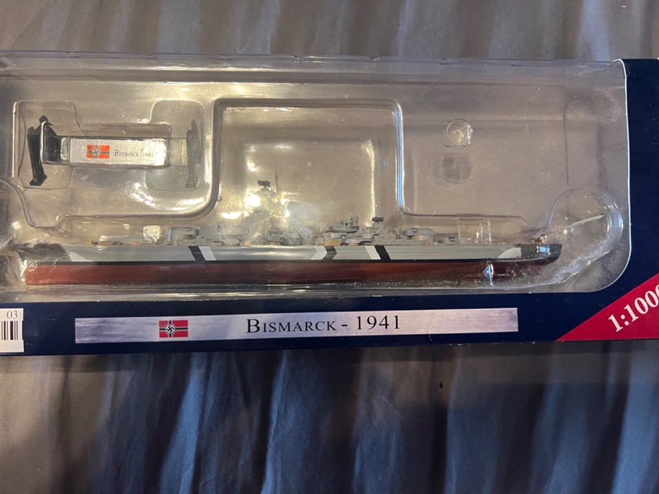 Warships Of WWII Collection Scale Model BISMARCK | eBay