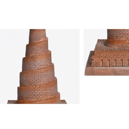 Babel Tower Model Tower Of Babel 3d Model Tabletop Centerpieces | eBay