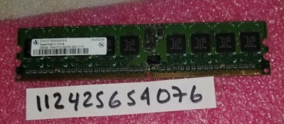 256MB 240PIN PC2-3200R CL3 SINGLE RANK 32X8 1Rx8 DDR2-400 1.8V RDIMM | eBay
