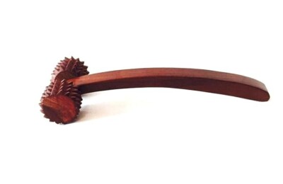 Balayantra Wooden Head Massager Roller Hair Growth Acupressure Tool | eBay