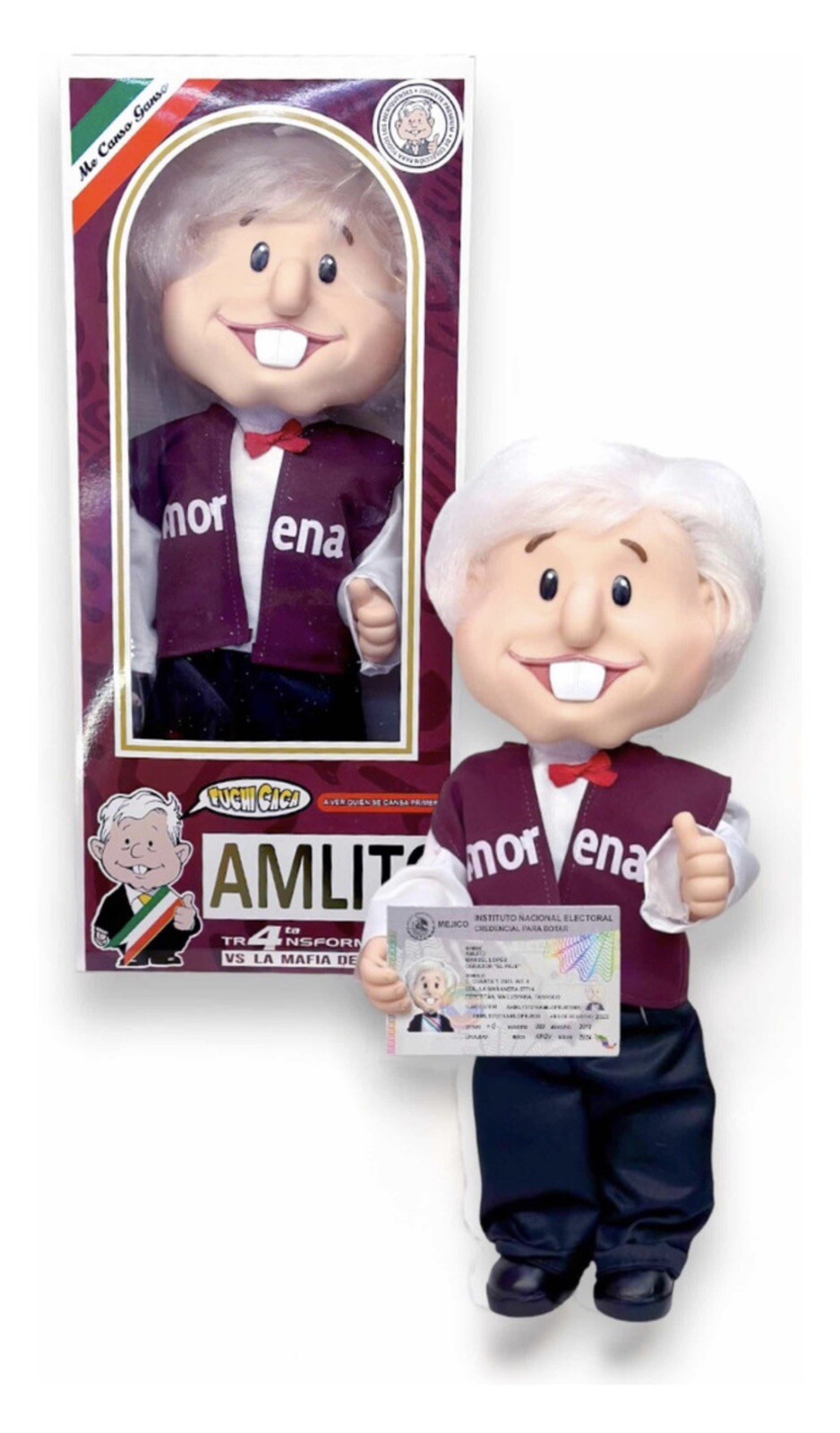President Amlo Amlito Lopez Obrador Doll with Sound And Box | eBay