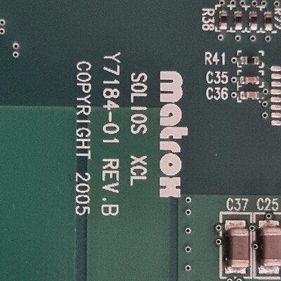 Matrox SOL6MFC* Y7184-01 REV.B Y7120_00 rev B ODYSSEY Camera Link Cable ...