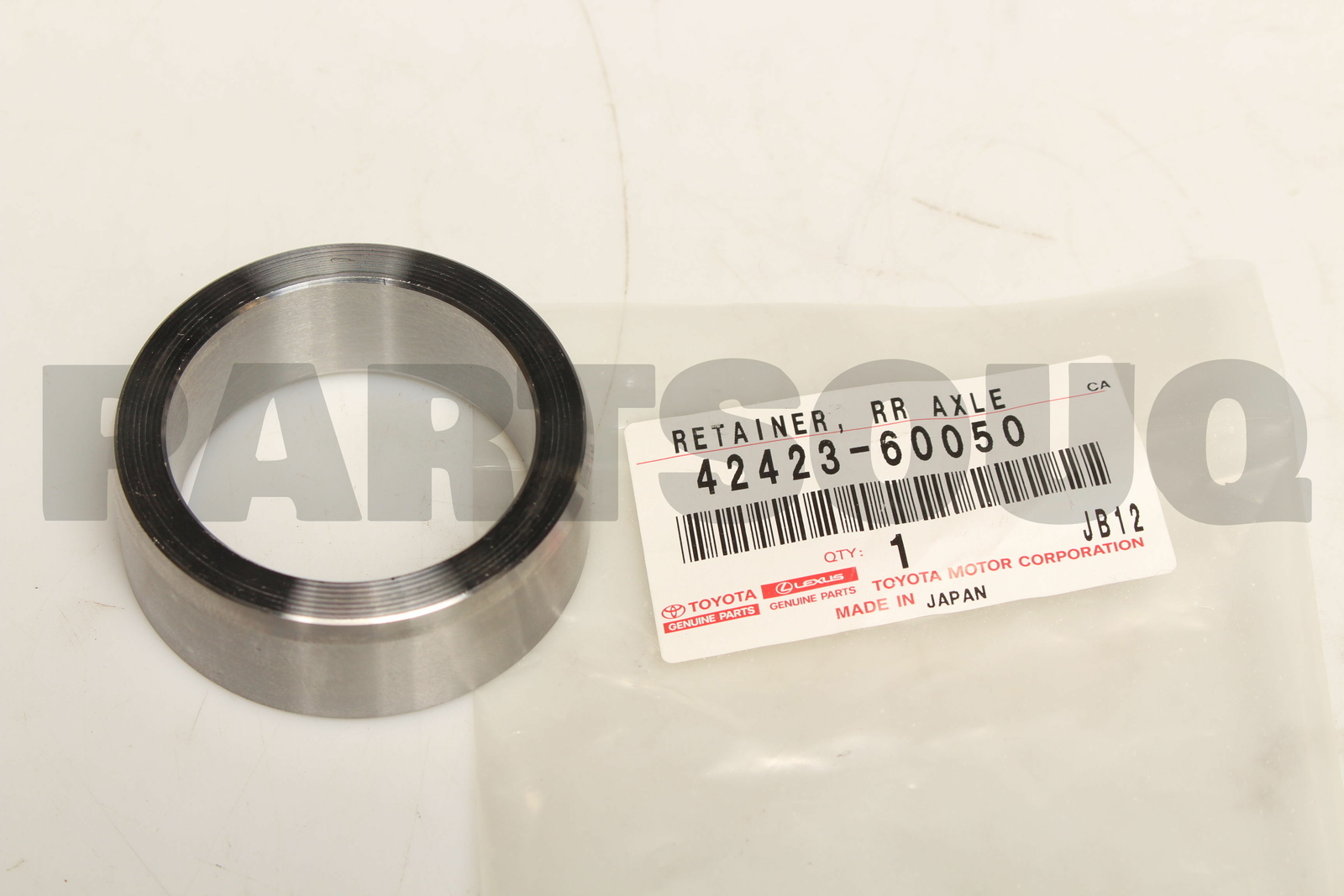 4242360050 Genuine Toyota RETAINER, REAR AXLE BEARING, INNER, RH/LH ...