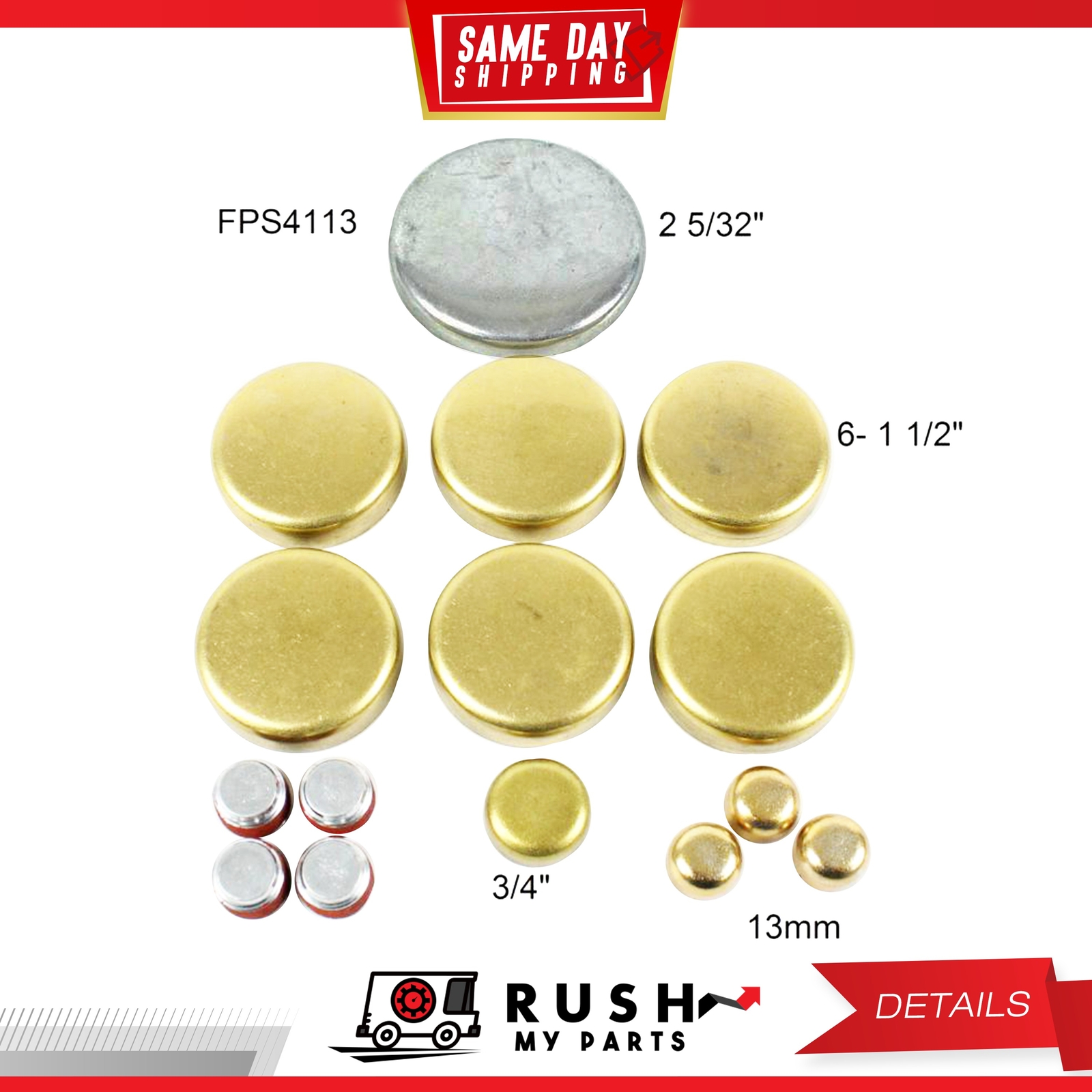 87-89 Master Engine Rebuild Kit For Ford Bronco 5.0L V8 OHV 16v DNJ ...