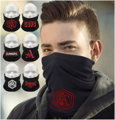 Arsenal Embroidered Football Snood Neck Warmer Christmas Gift Bandana ...
