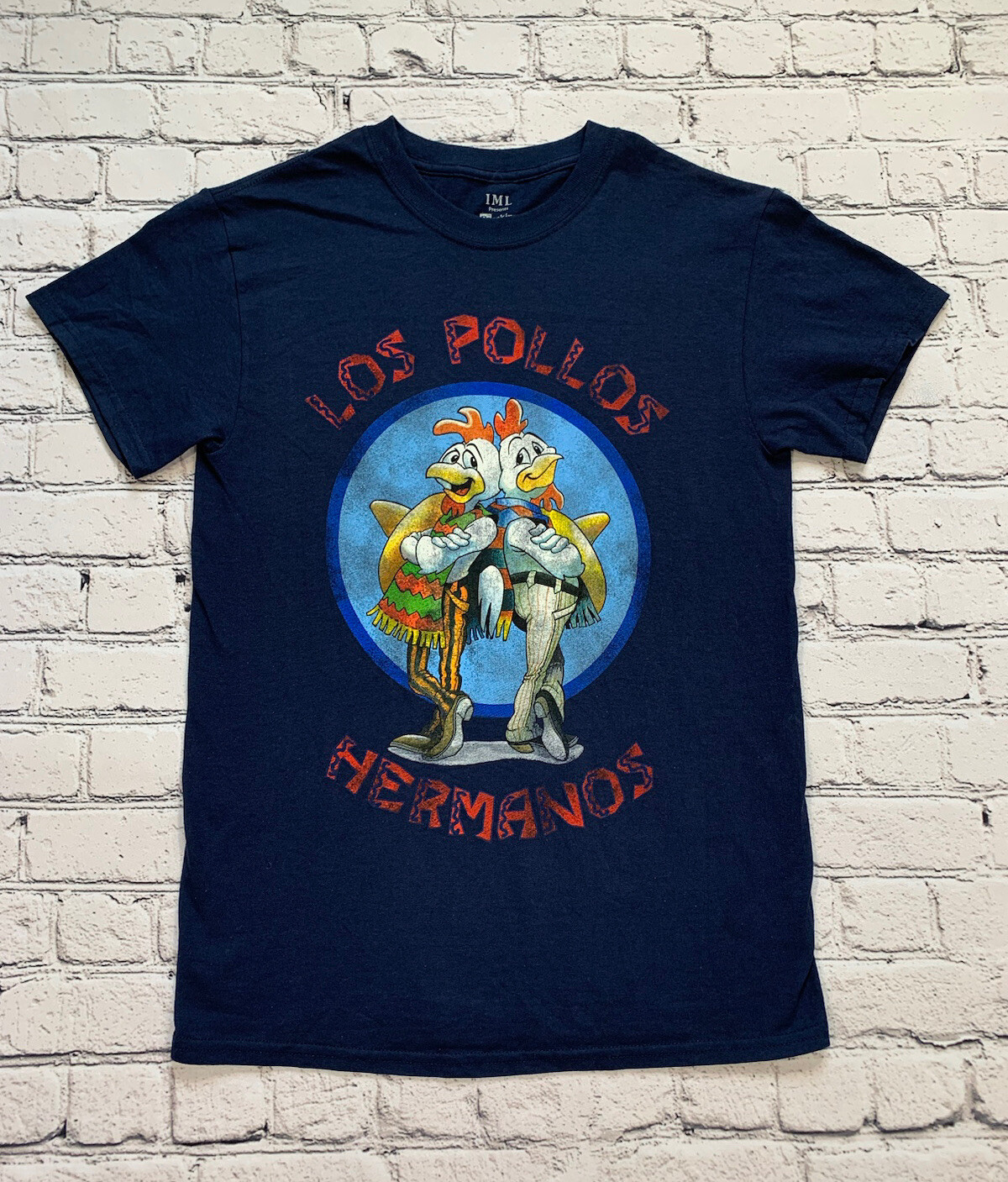LOS POLLOS HERMANOS BREAKING BAD TV Show Navy Blue T-… - Gem