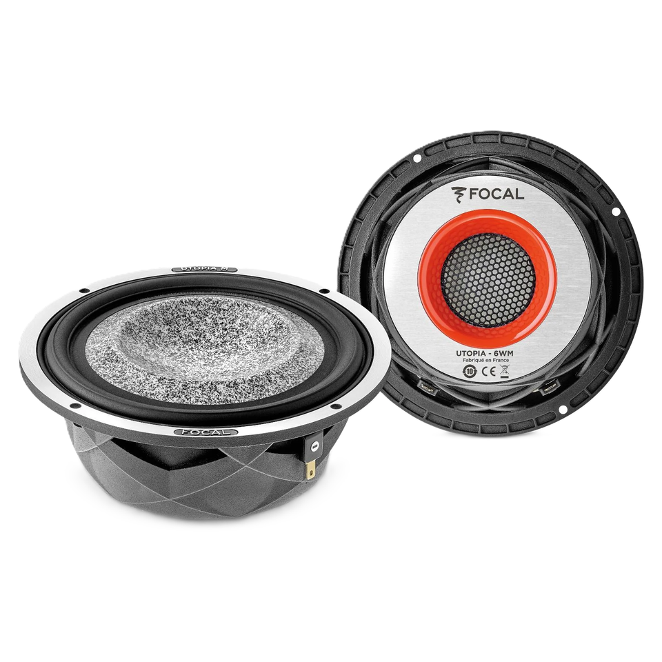 Focal 6 WM Utopia M Series 6.5" 4-Ohm Component Woofers Drivers Two ...