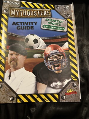 mythbusters Science Of Sports Activity Guide & Stickers | eBay