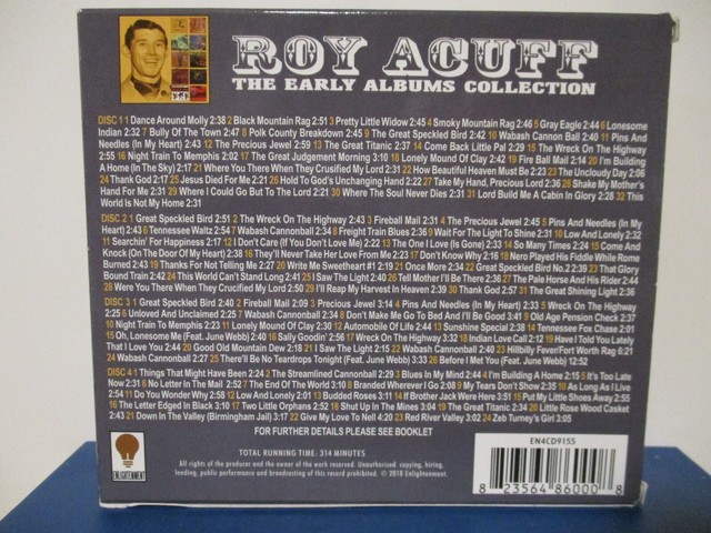 Early Albums Collection by Roy Acuff (CD, 2018) for sale online | eBay