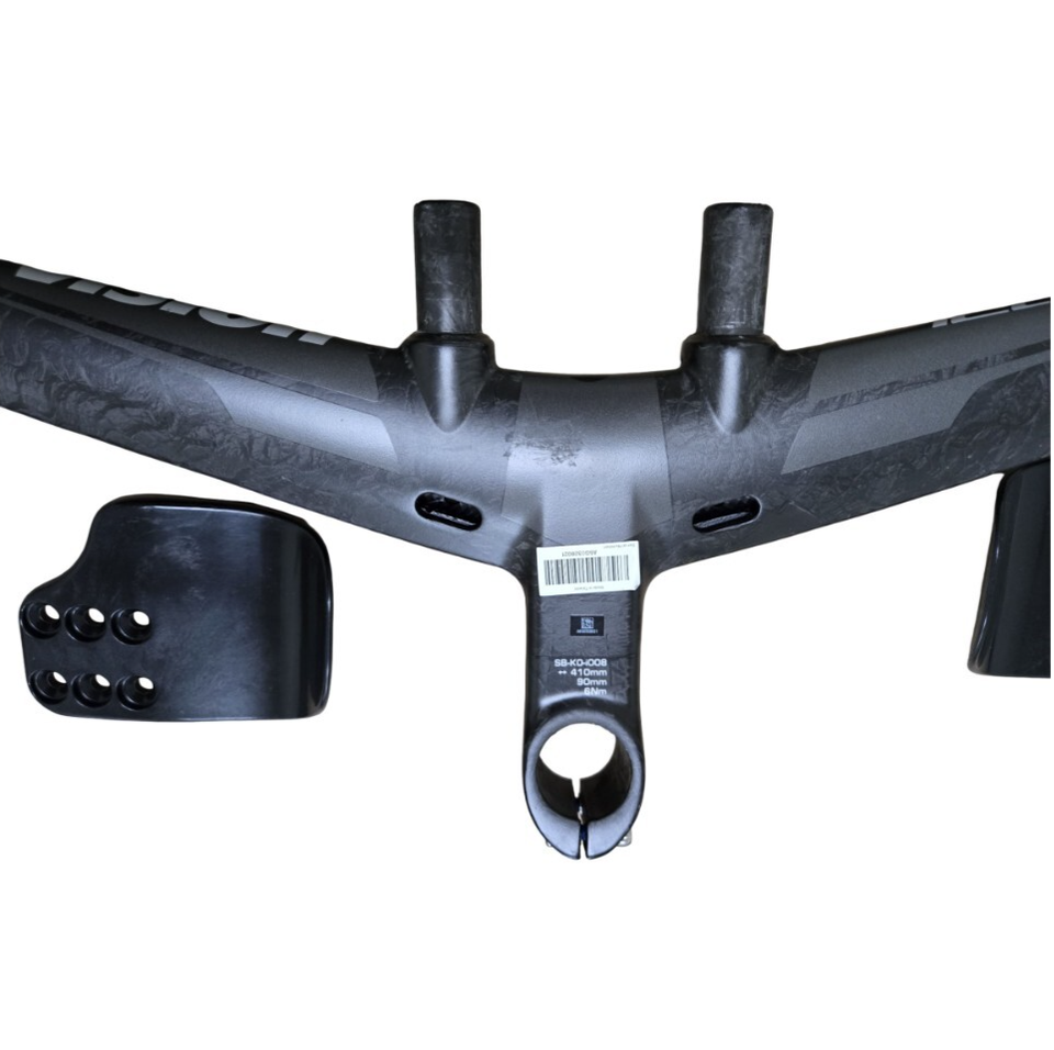 FSA Vision TT Triathalon Carbon Base bar & arm rest 90mm 41cm Metron ...