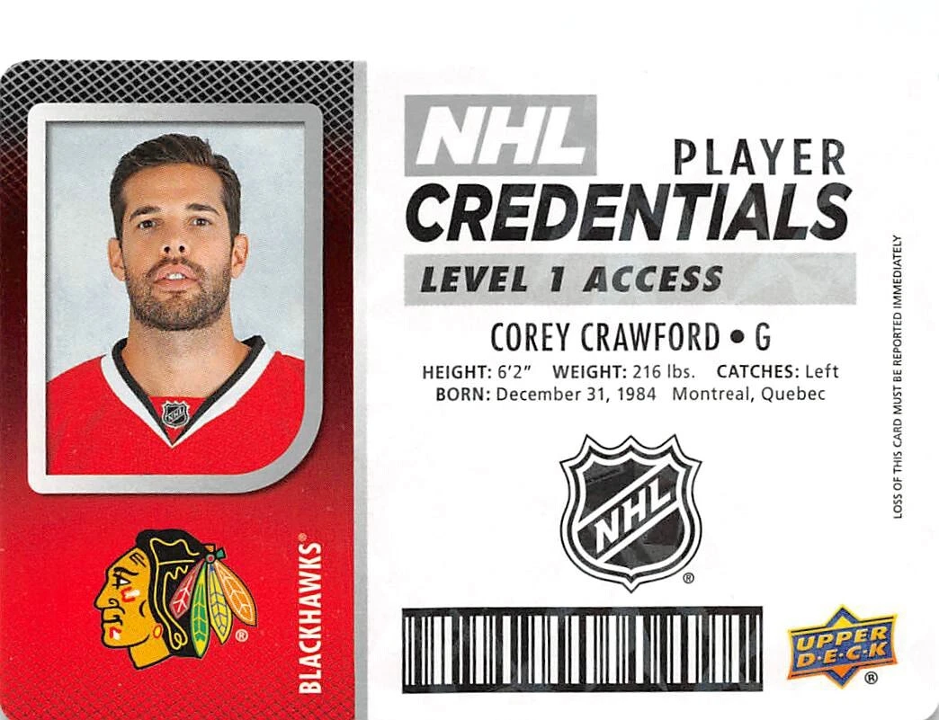 Corey Crawford Beard