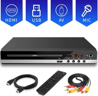 DVD Player Region Free with Remote Control USB Multi Region & HDMI/AV ...
