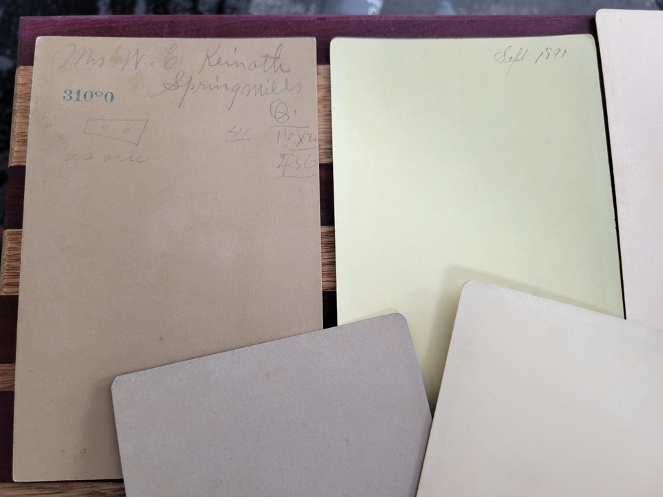 Smith Shelby O. Weatherby Cabinet Card Lot of 8 Sepia Portraits 1850 ...