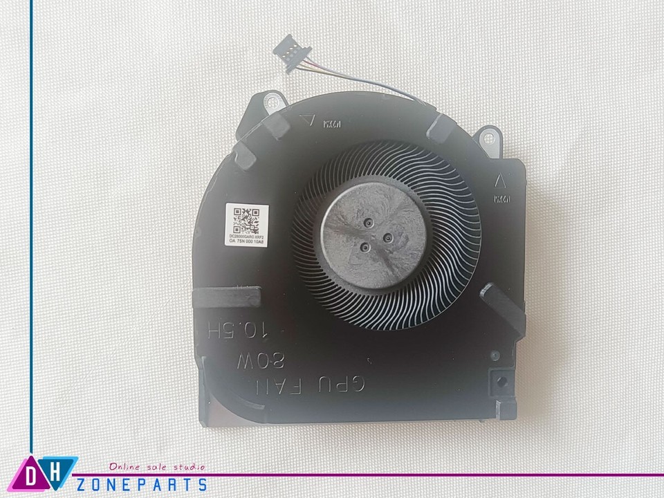 New GPU Cooling Fan Replacement For HP Victus 16-D TPN-Q263 Laptop 80W ...