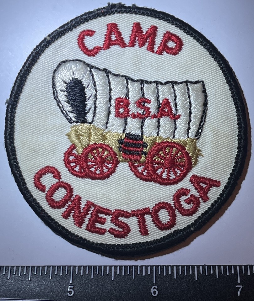 Camp Conestoga Patch BSA Boy Scouts Of America Embroidered Badge ...