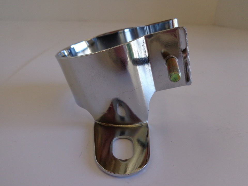 Chrome GM Chevy Stand Up Style Coil Mount Bracket Chevy 283 327 350 454 ...