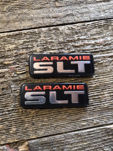 1994-2002 DODGE RAM 1500 2500 3500 LARAMIE SLT BADGES EMBLEMS OEM SET ...